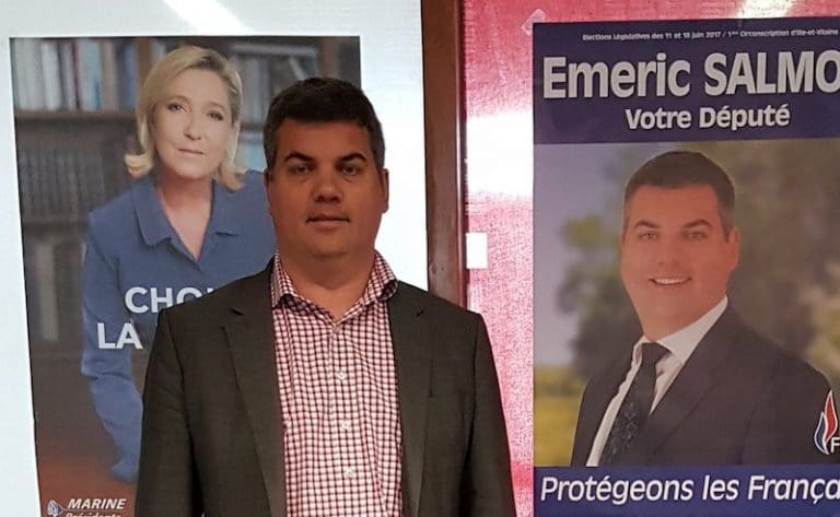 Législatives à Rennes. Emeric Salmon (FN) inquiet de la candidature du Parti Egalité et Justice ...