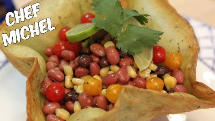 Le chef Michel Dumas vous propose : Salade Mexicaine