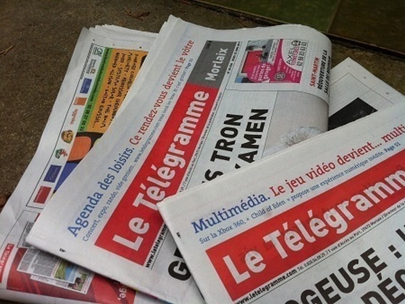 En dix ans, Le Télégramme a perdu 10 000 exemplaires