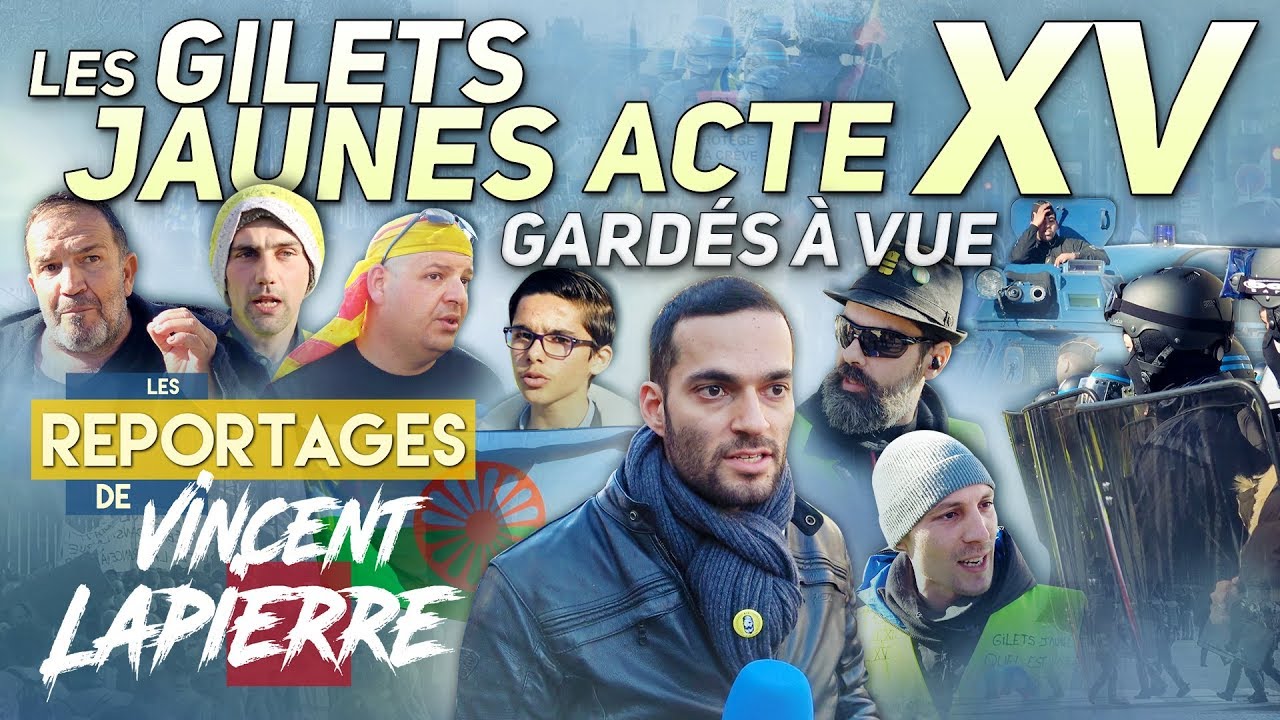 Le journaliste Vincent Lapierre en garde à vue 24h... il portait un ...