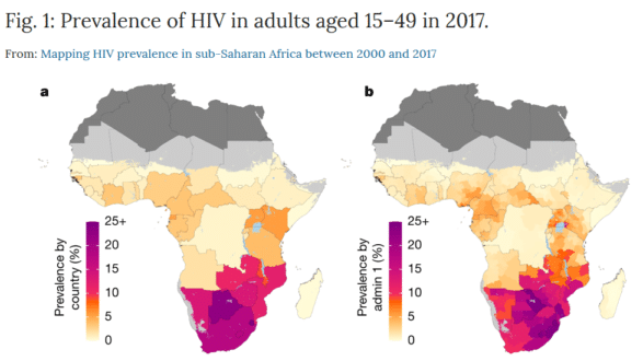 Afrique subsaharienne. Le VIH touche jusqu'à 30 % de la population
