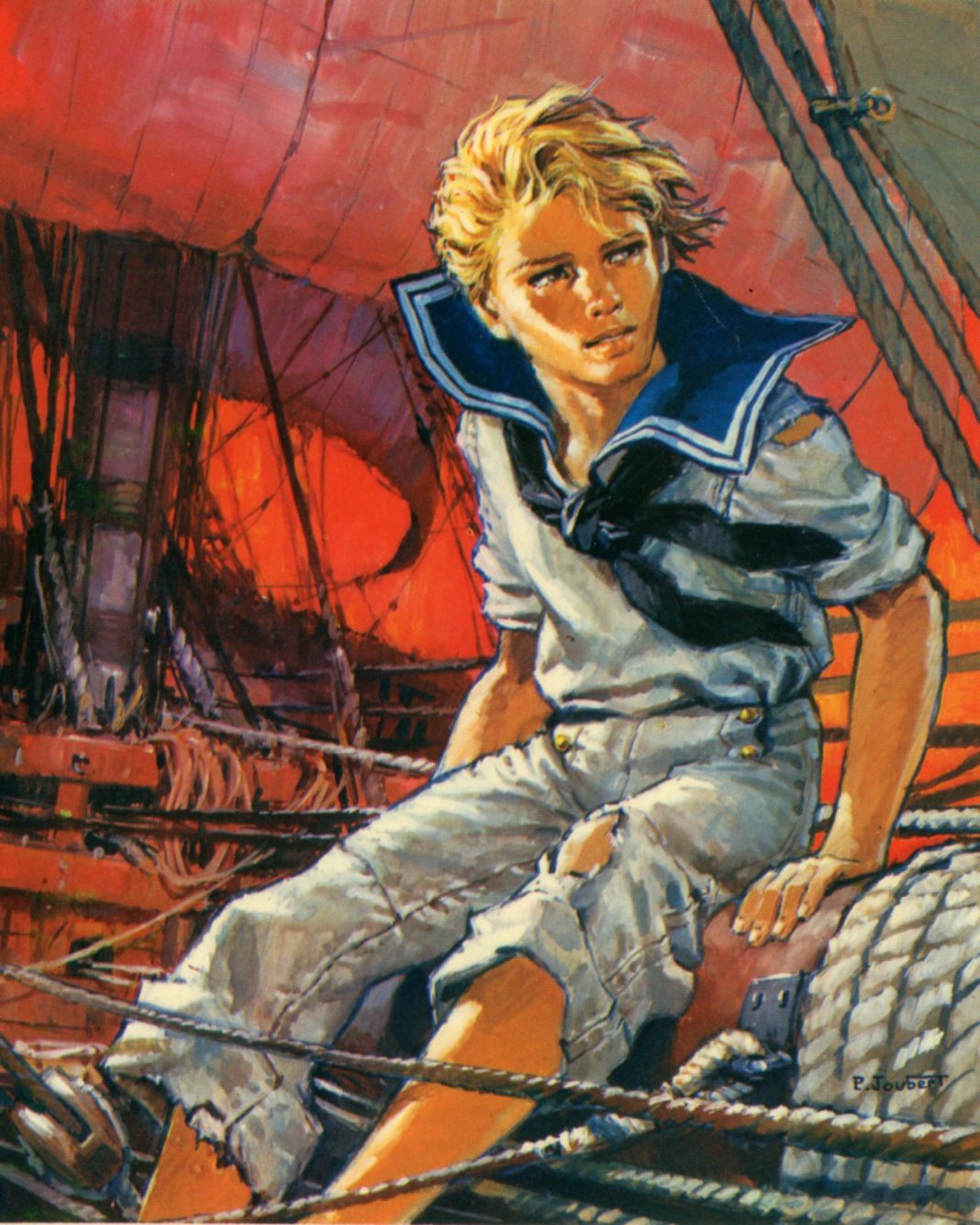 Pierre Joubert, dessinateur des scouts et passionné de la mer