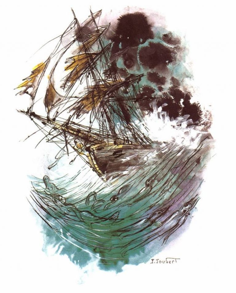 Pierre Joubert, dessinateur des scouts et passionné de la mer