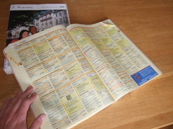 Pages Blanches : fin du bottin en 2020, quid de nos anciens