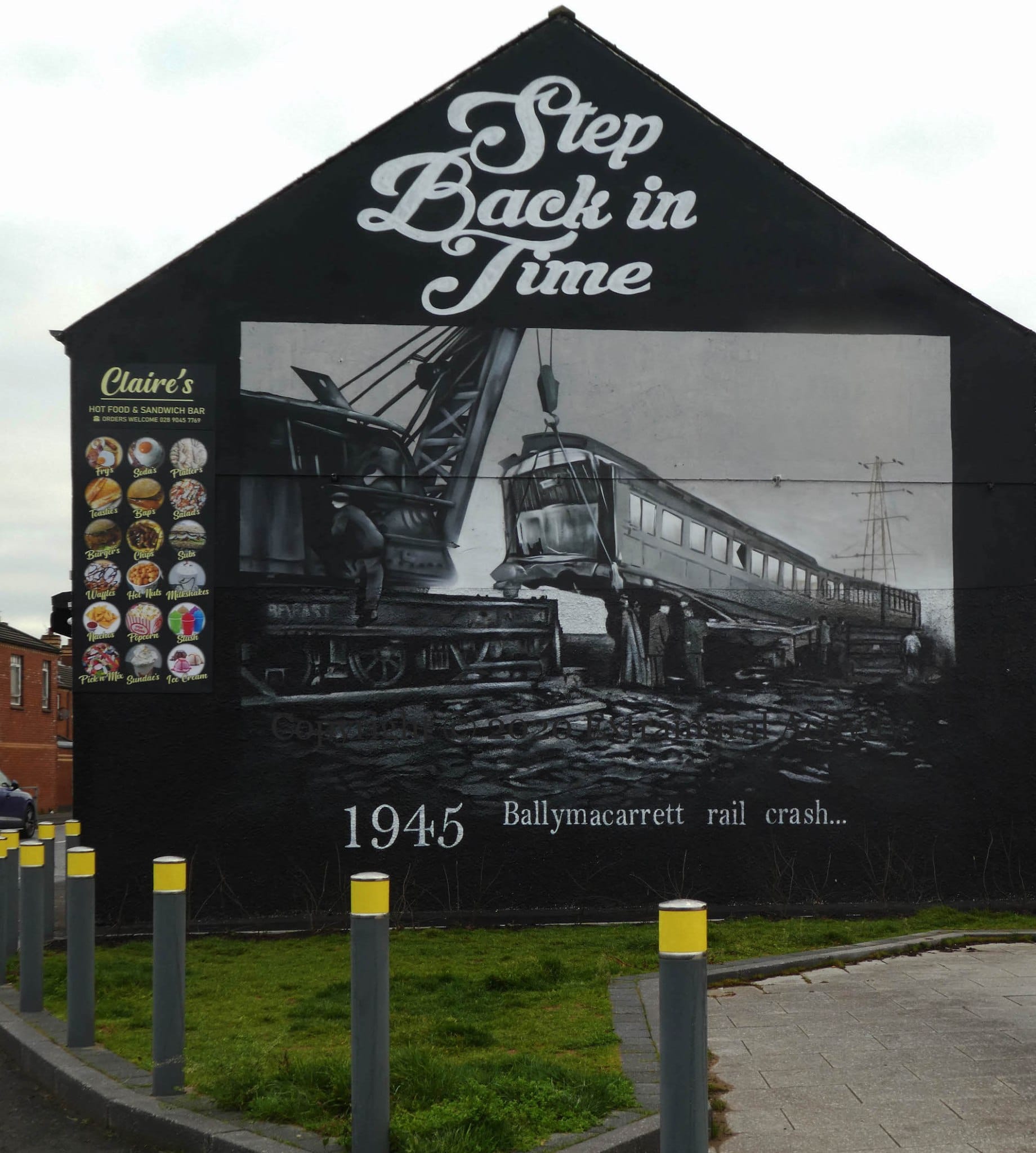 Belfast. Une fresque pour commémorer la catastrophe ferroviaire de ...