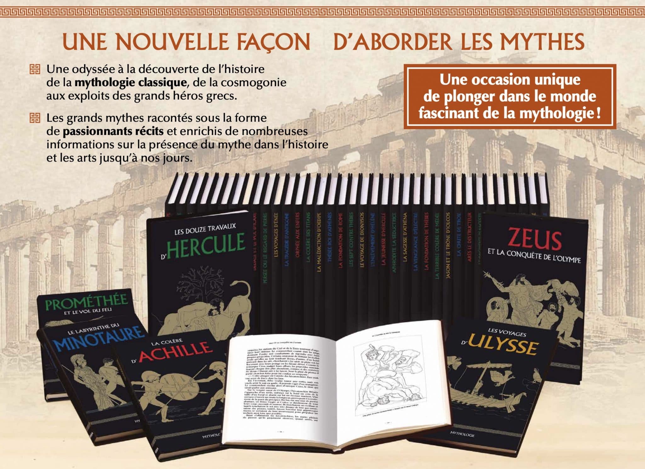 Mythologie. Les fascinantes aventures des Dieux et héros grecs, dans ...