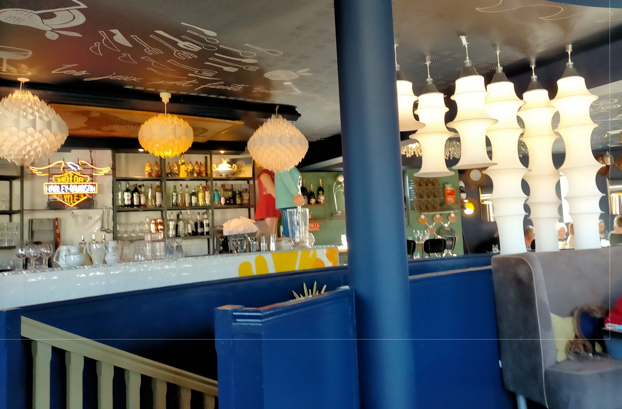 Restaurant Mamina à La Baule : les toilettes avant l’assiette