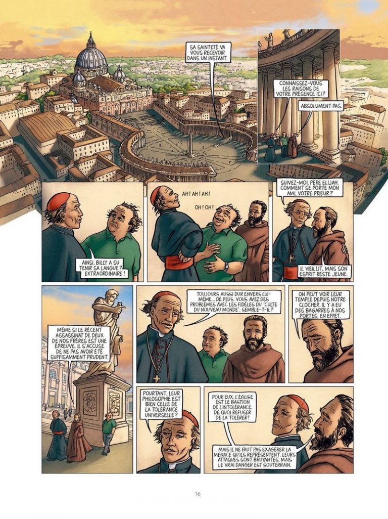 Père Elijah, le célèbre roman apocalyptique adapté en bande dessinée