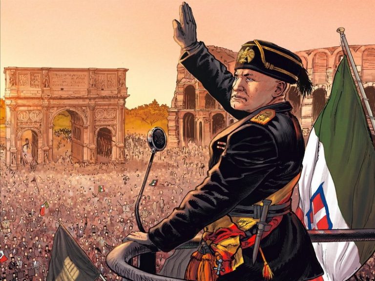 Mussolini en bande dessinée