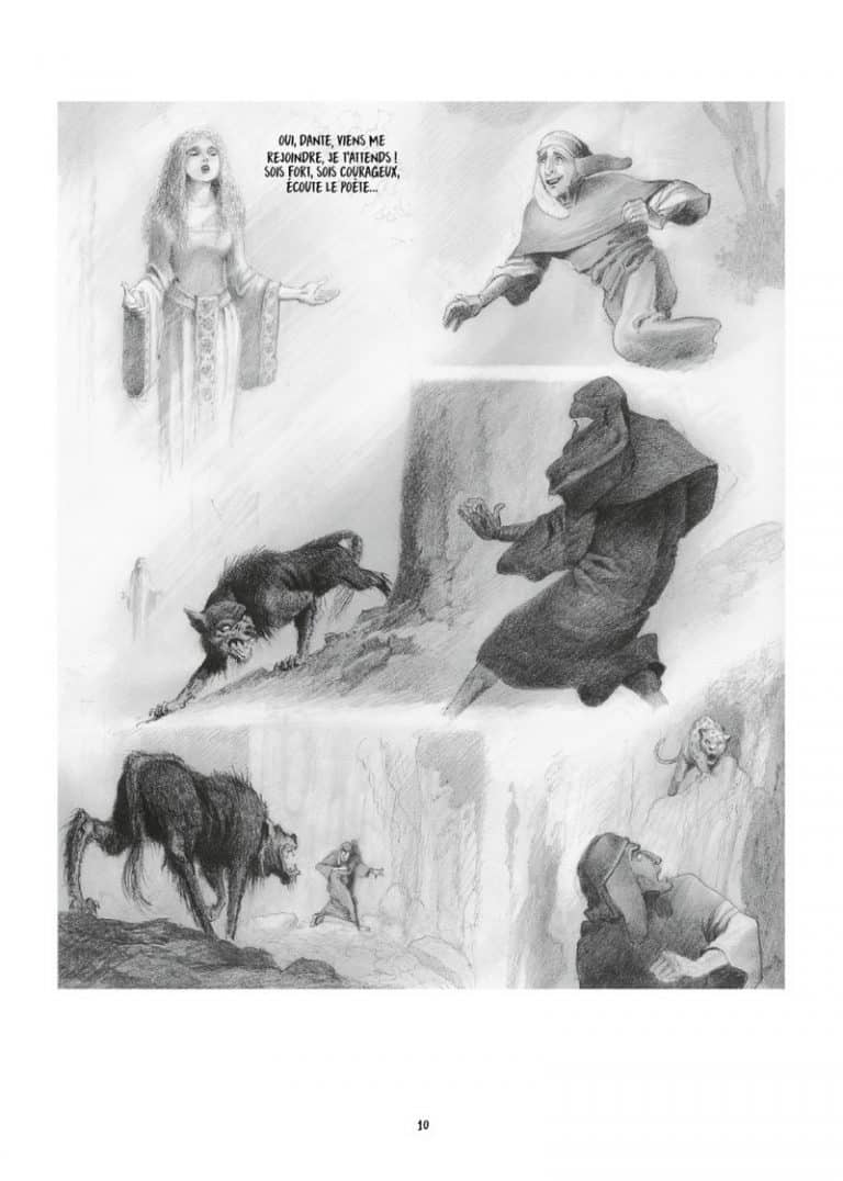 L’enfer de Dante adapté en bande dessinée