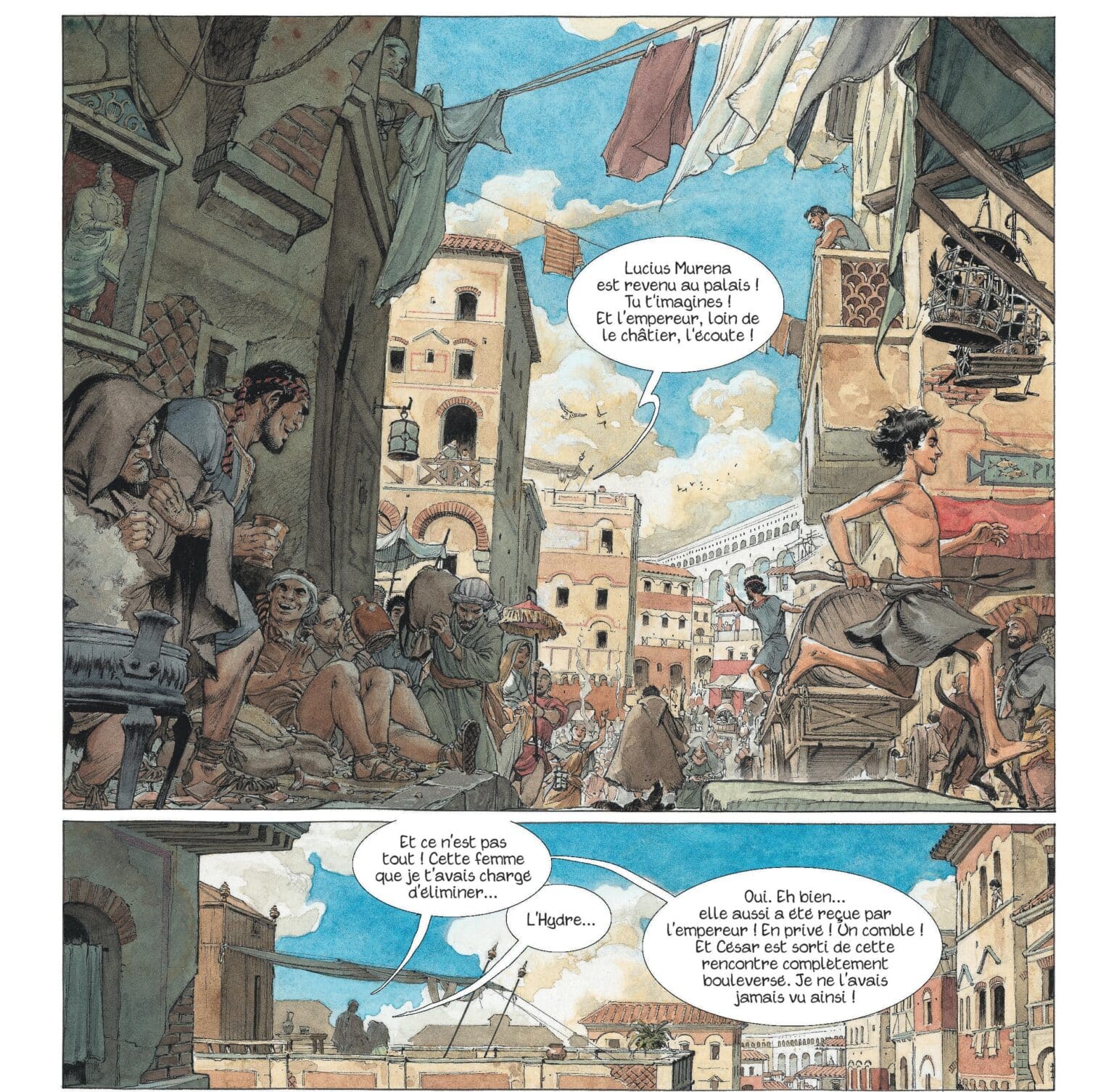 Murena, la mort de Sénèque (bande dessinée).