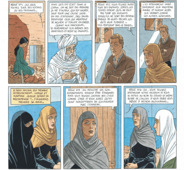 Signé Olrik, la dernière bande dessinée d’André Juillard.