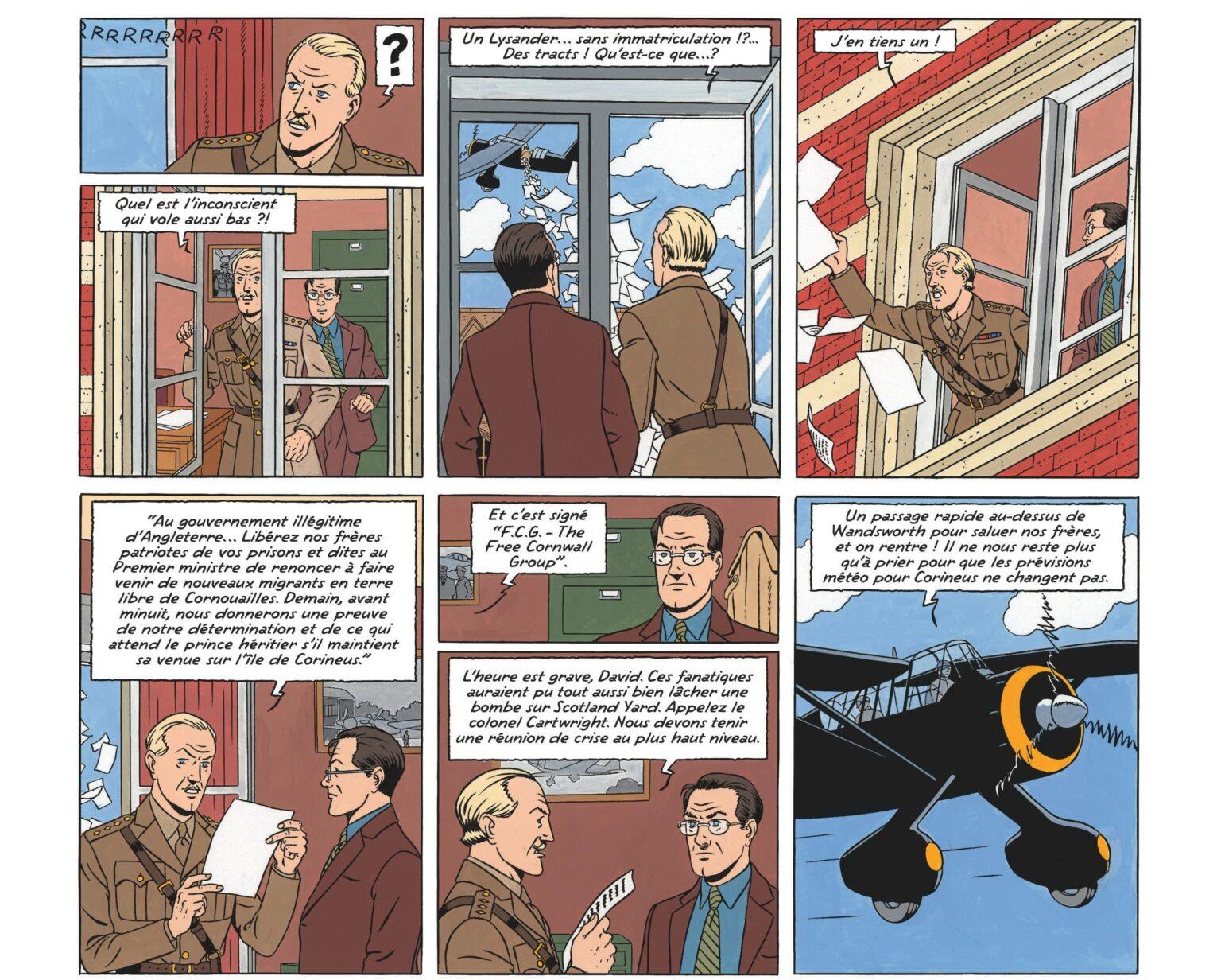 Signé Olrik, la dernière bande dessinée d’André Juillard.