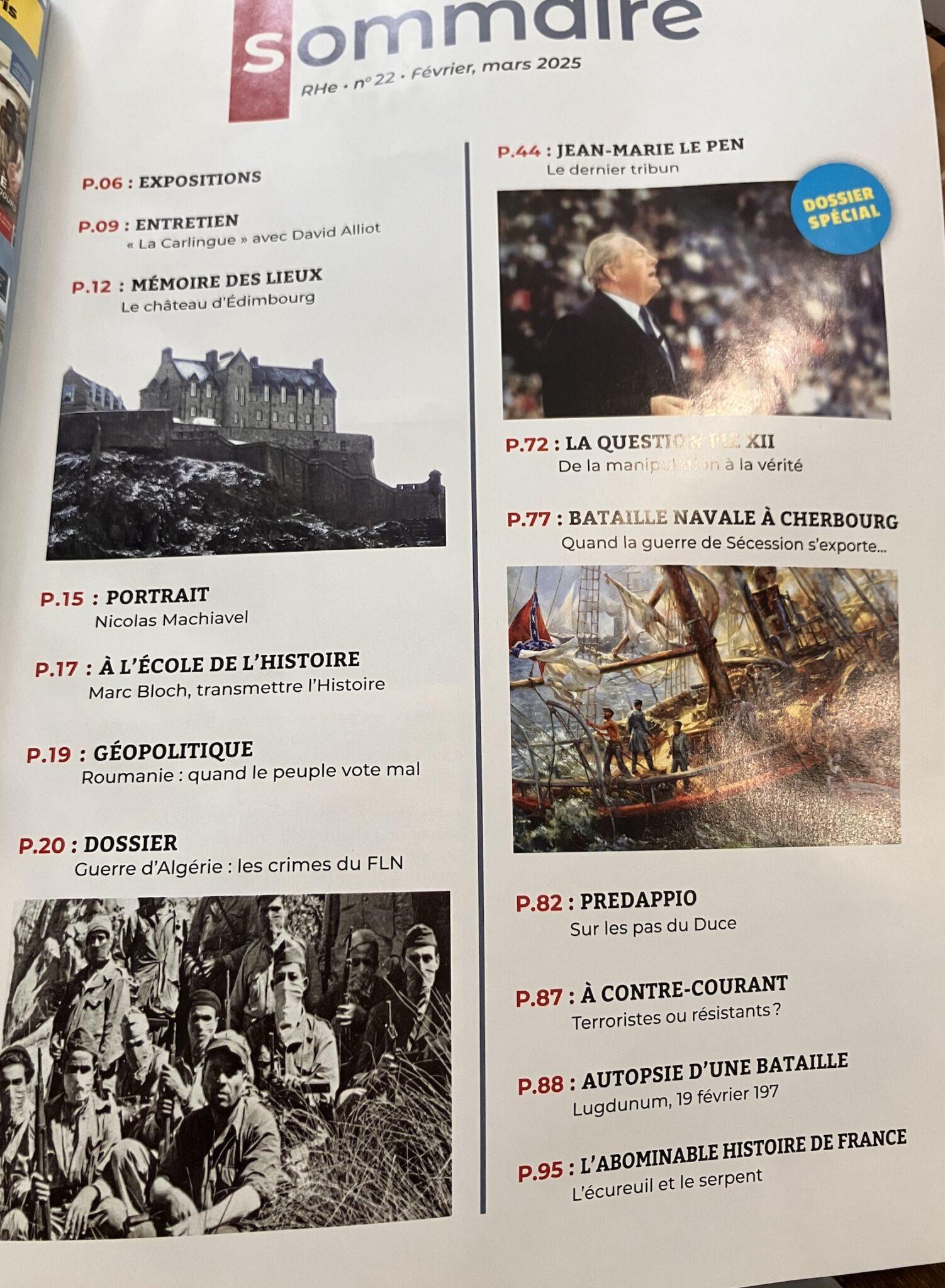 Guerre d'Algérie. Les crimes du FLN au coeur du dossier du n°22 de la Revue d'Histoire Européenne