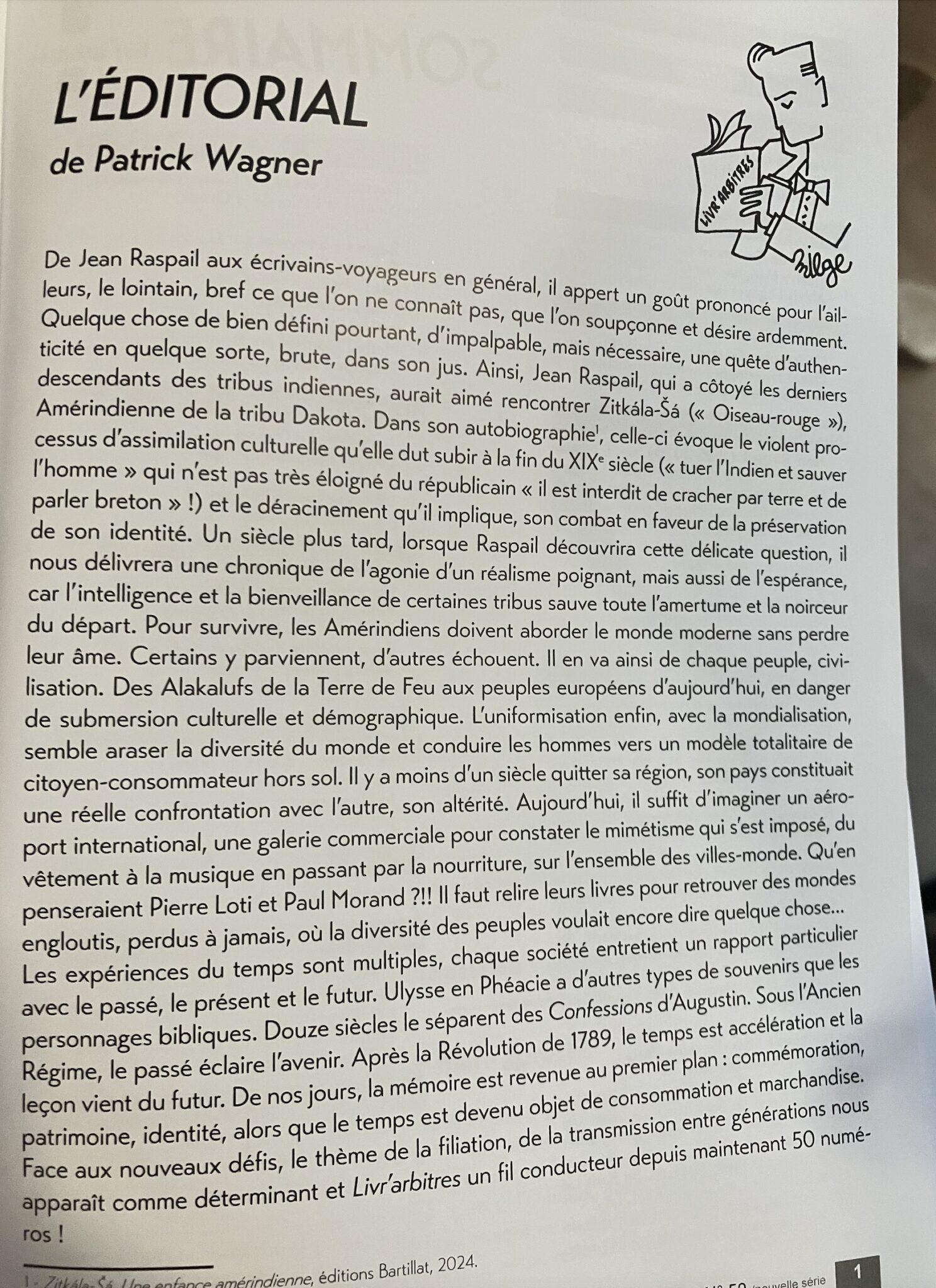 Jean Raspail, le grand jeu. Le n°50 de la revue littéraire Livr ...